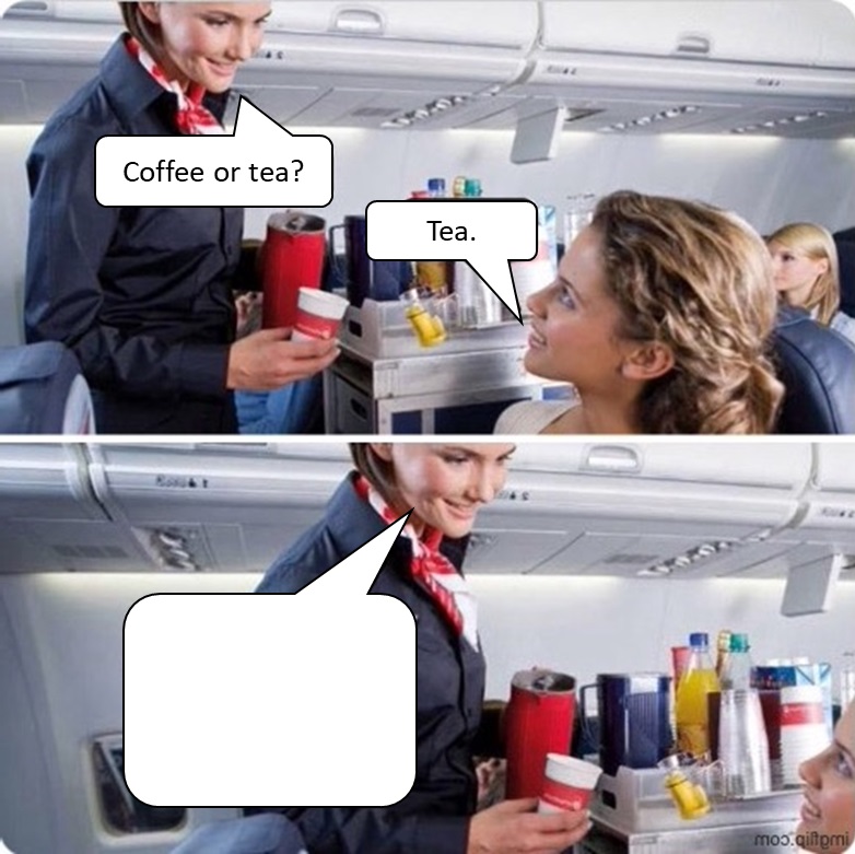 flight attendant Blank Template - Imgflip