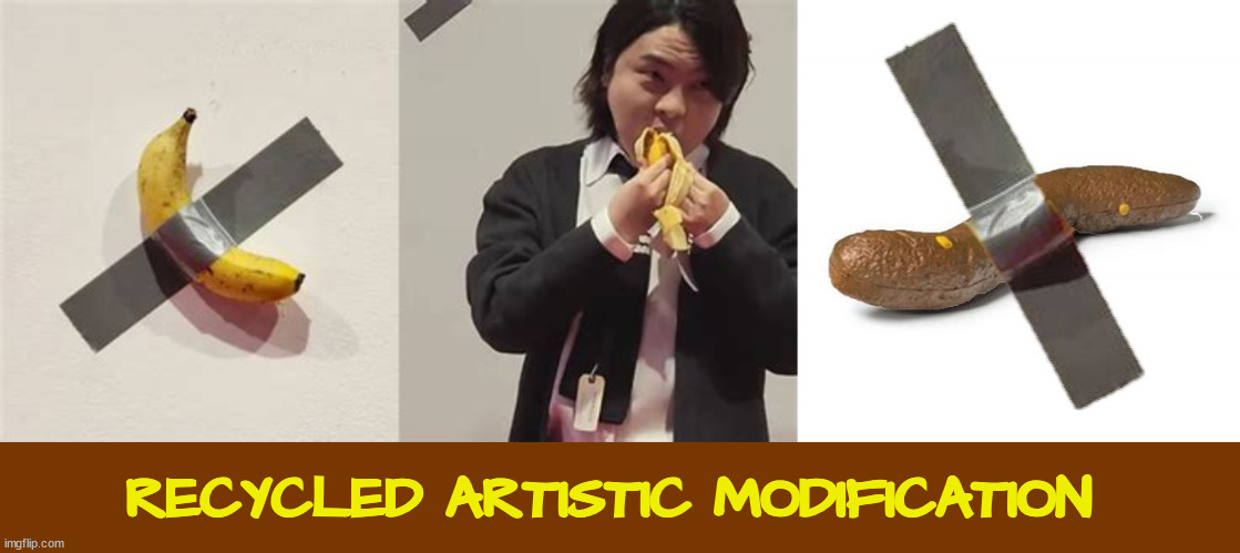 Banana Art - Imgflip