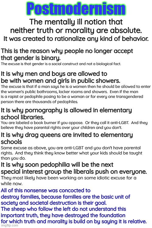 If you want to know why most people voted for Trump. Most people know ...