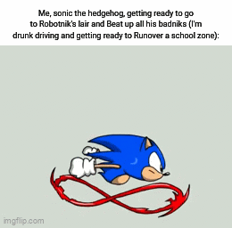 Sonic running - Imgflip