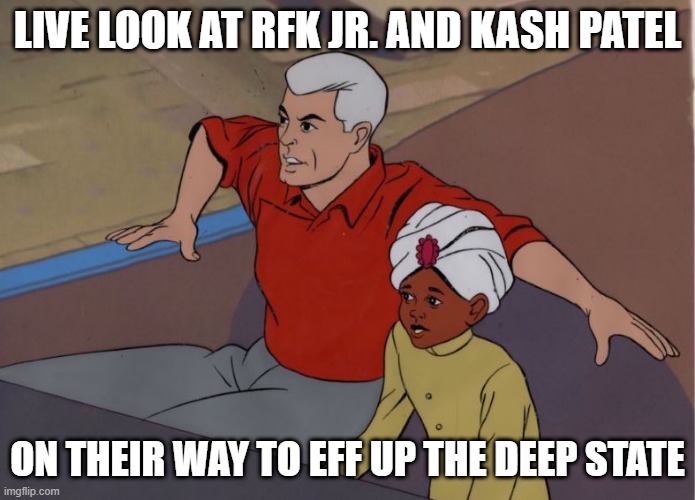 Jr and Patel - Imgflip