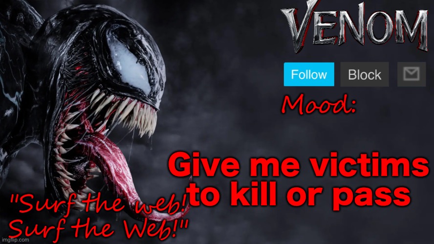 Venom announcement template V1 - Imgflip