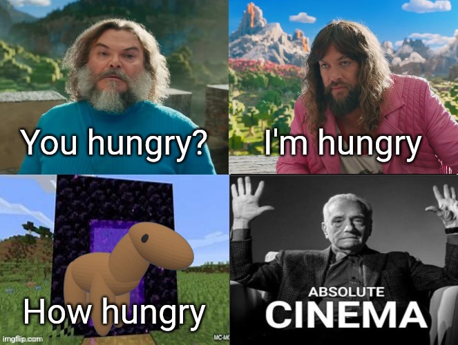 Minecraft Absolute Cinema - Imgflip