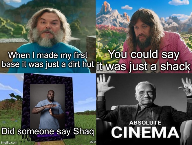 Minecraft Movie Popular Character Plot Twist Portal Introduction - Imgflip