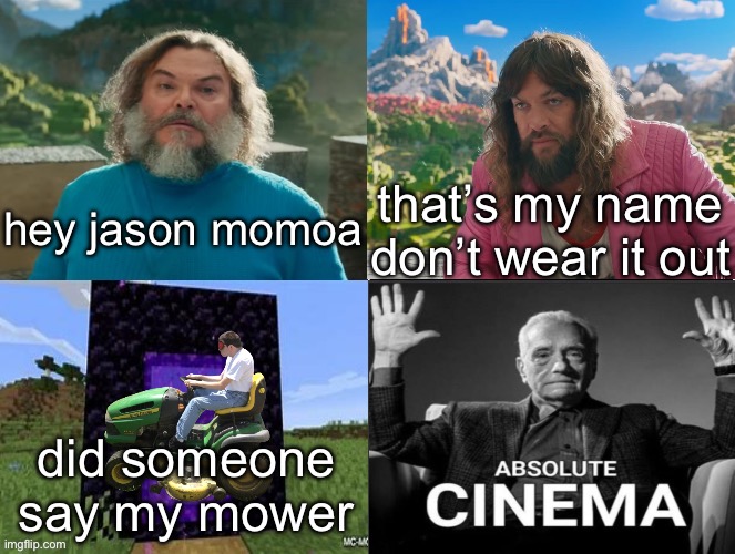 Minecraft Movie Popular Character Plot Twist Portal Introduction - Imgflip