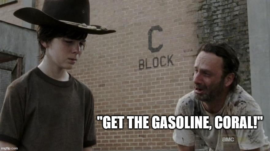 Rick and Carl one frame - Imgflip