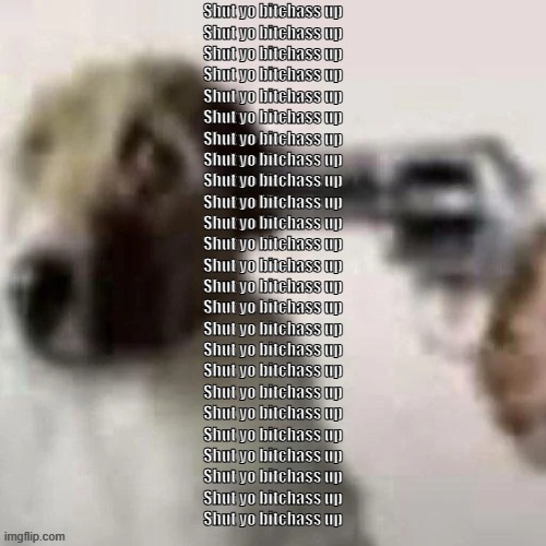 dog gunpoint - Imgflip