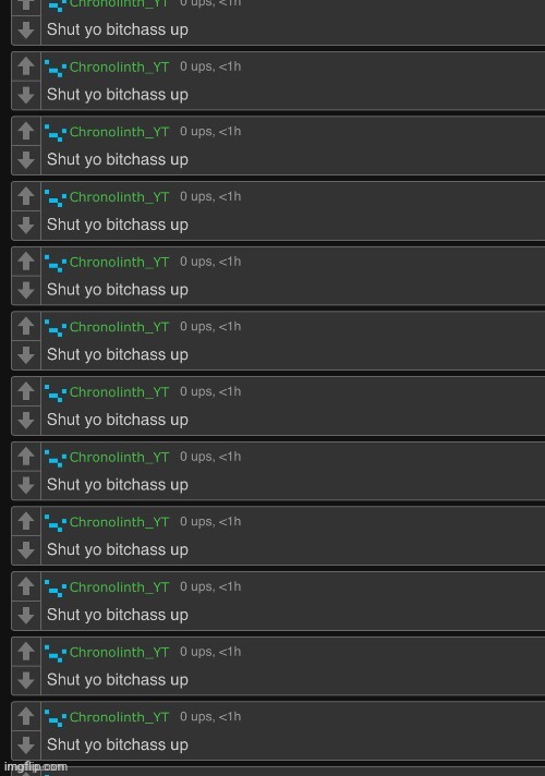 Shut yo bitchass up - Imgflip
