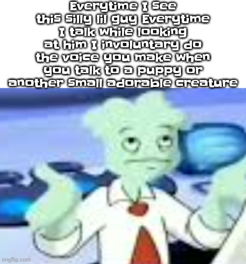 I can barely form proper words while doing the "awww the silly" voice - Imgflip