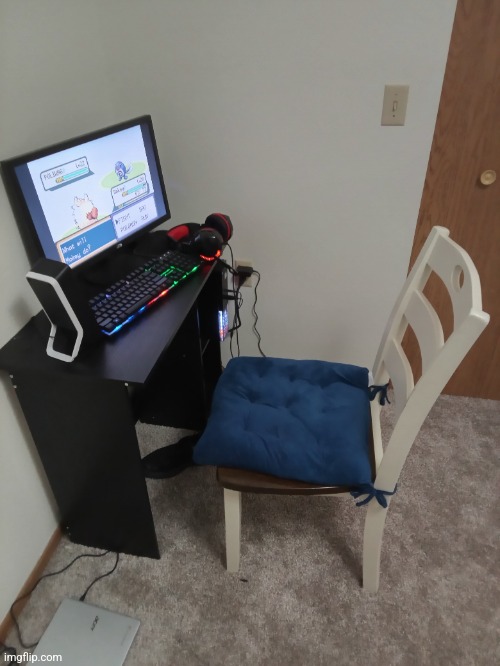 Rate the setup (this is my actual setup) - Imgflip