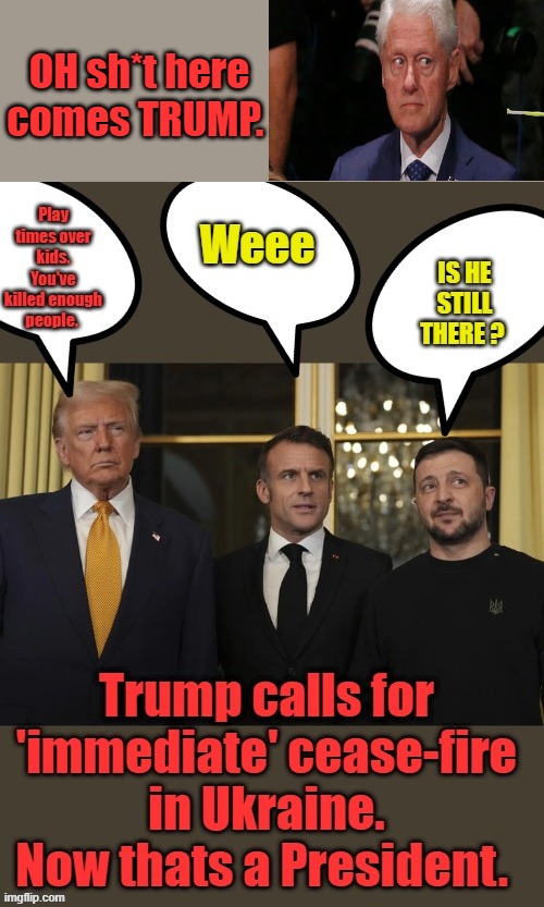 TRUMP dominates that picture.have a commanding influence on; exercise ...