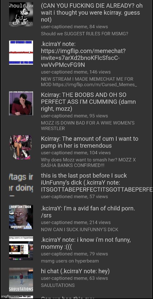 shoutout to the time when i changed the titles of everyone's posts to some stupid shit and ...