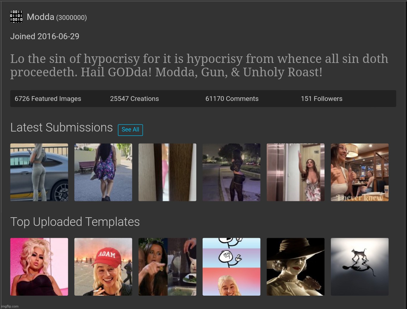 Modda hits the big 3,000,000 points - Imgflip