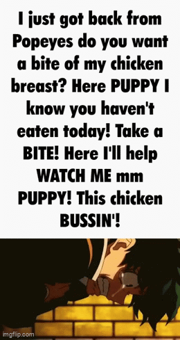 mmmm chicken bustin - Imgflip