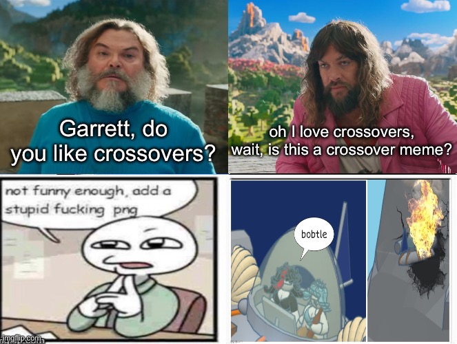 Minecraft Movie Popular Character Plot Twist Portal Introduction - Imgflip