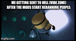 Floating Minion - Imgflip