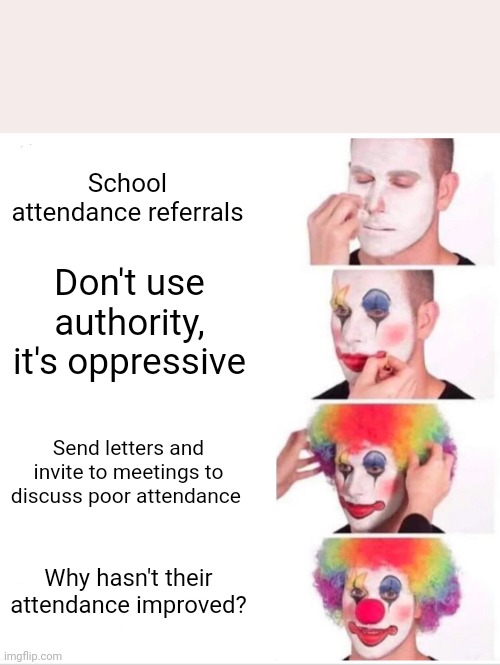 Clown Applying Makeup Meme - Imgflip