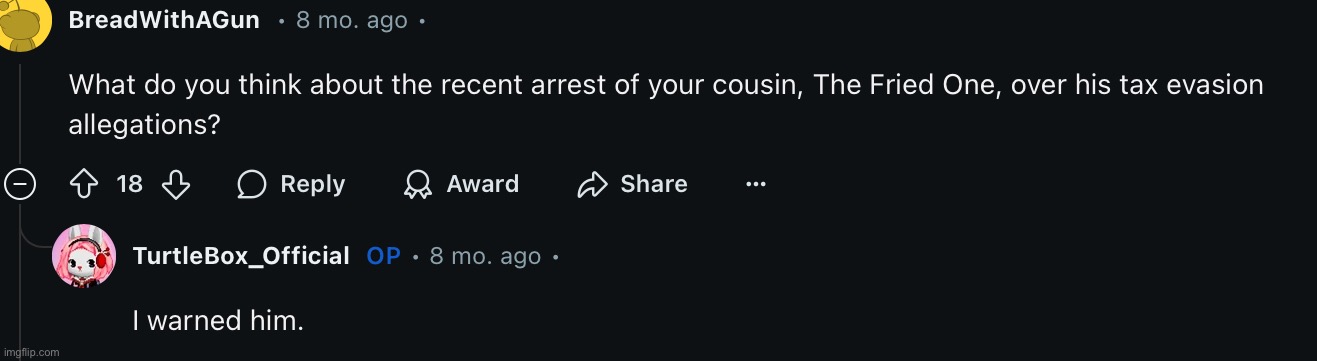 Boiled one being silly is my new obsession - Imgflip