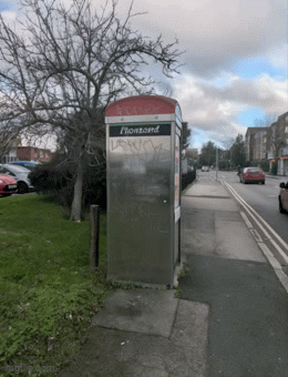 Telephone box tried to... (Filmora AI) - Imgflip