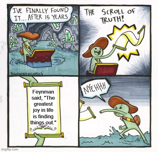 The Scroll Of Truth Meme - Imgflip