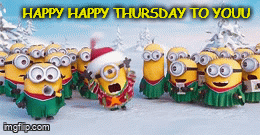 Christmas Minion Thursdayy - Imgflip