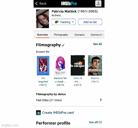 IMDB numbers up this week - Imgflip