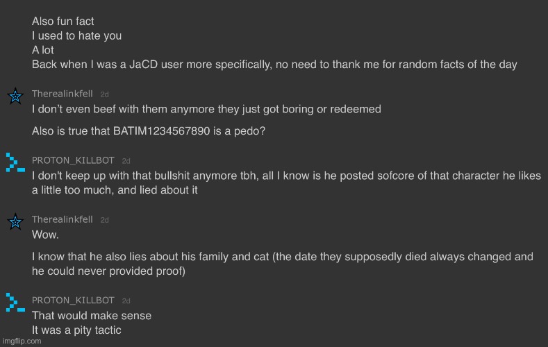 Only reason I’m posting this is cause madness wanted proof - Imgflip