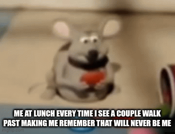 Sad rat eating - Imgflip