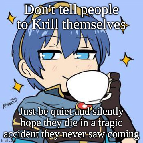 Marth sipping tea 2 - Imgflip