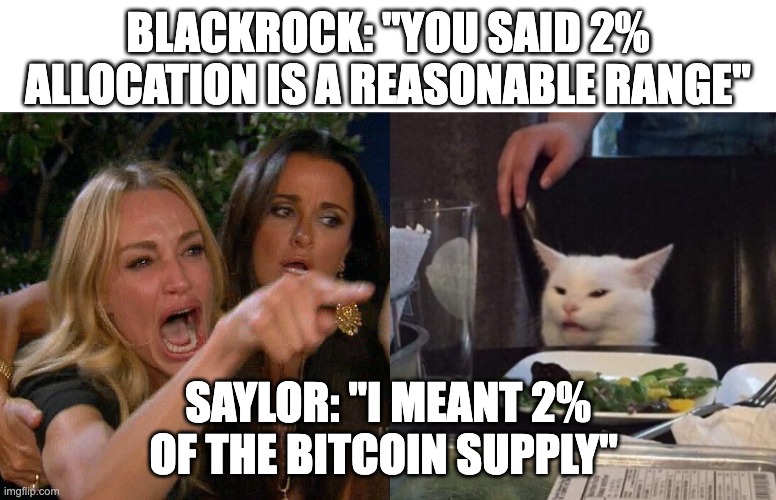 2 women yelling at a cat - Imgflip