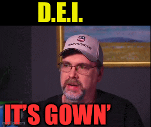 Alan and Trump agree D.E.I. It’s Gone - Imgflip