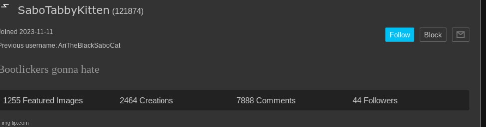 eeeewww dawn follows me - Imgflip