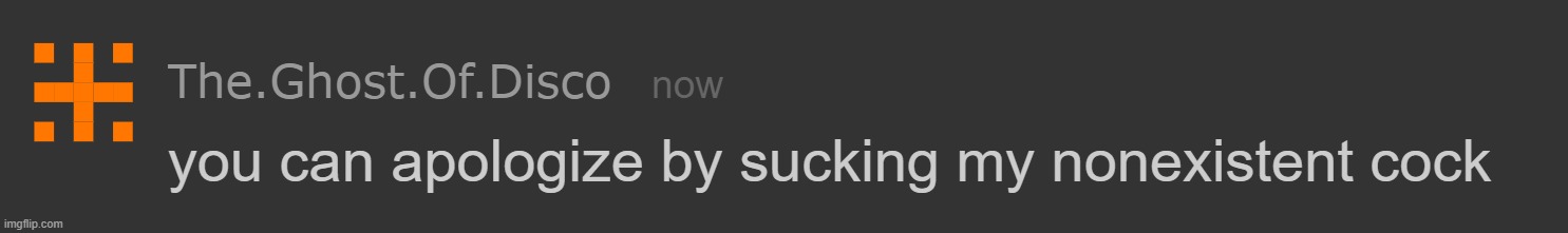 Disco you can apologize - Imgflip