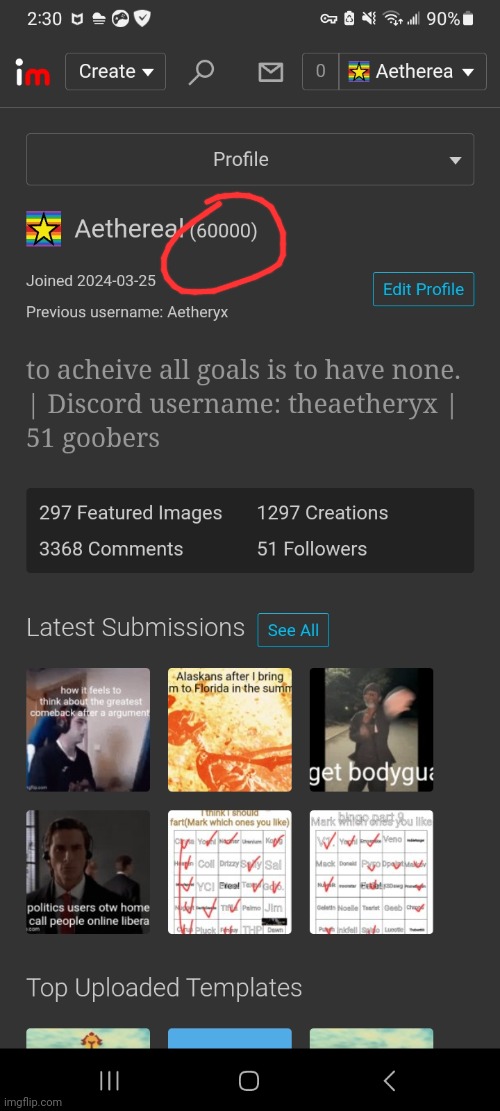 perfect 60k - Imgflip