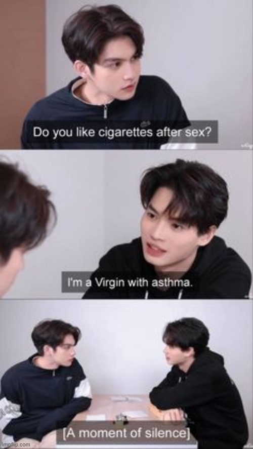 A moment of silence - Imgflip