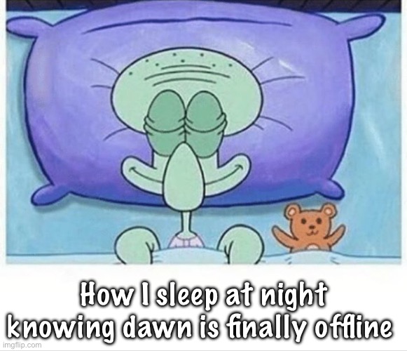 Squidward how i sleep - Imgflip