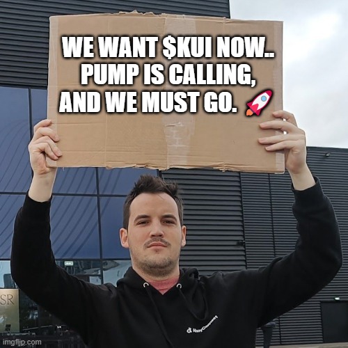 Crypto Protester - Imgflip