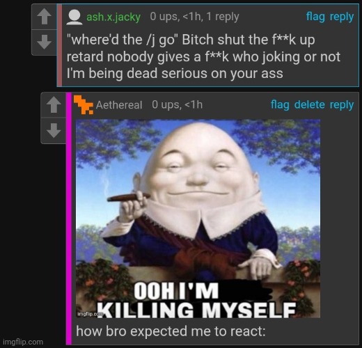 why's bro trying to start drama with me I was just joking my man - Imgflip