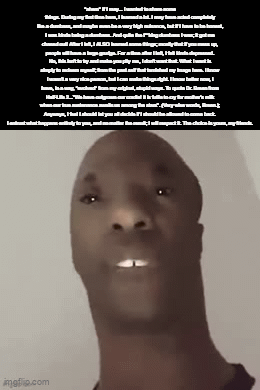 Disabled black rap free style - Imgflip