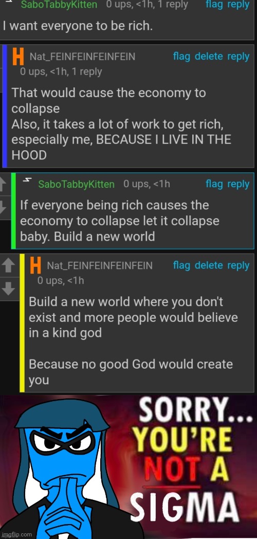 Image tagged in sorry you're not a sigma - Imgflip