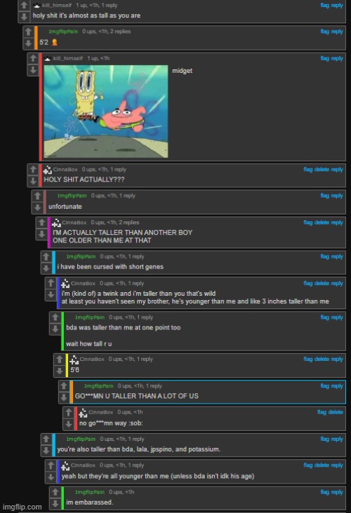 completely bullshit comment section no one cares about hell yeah i should post this to imgflip ...