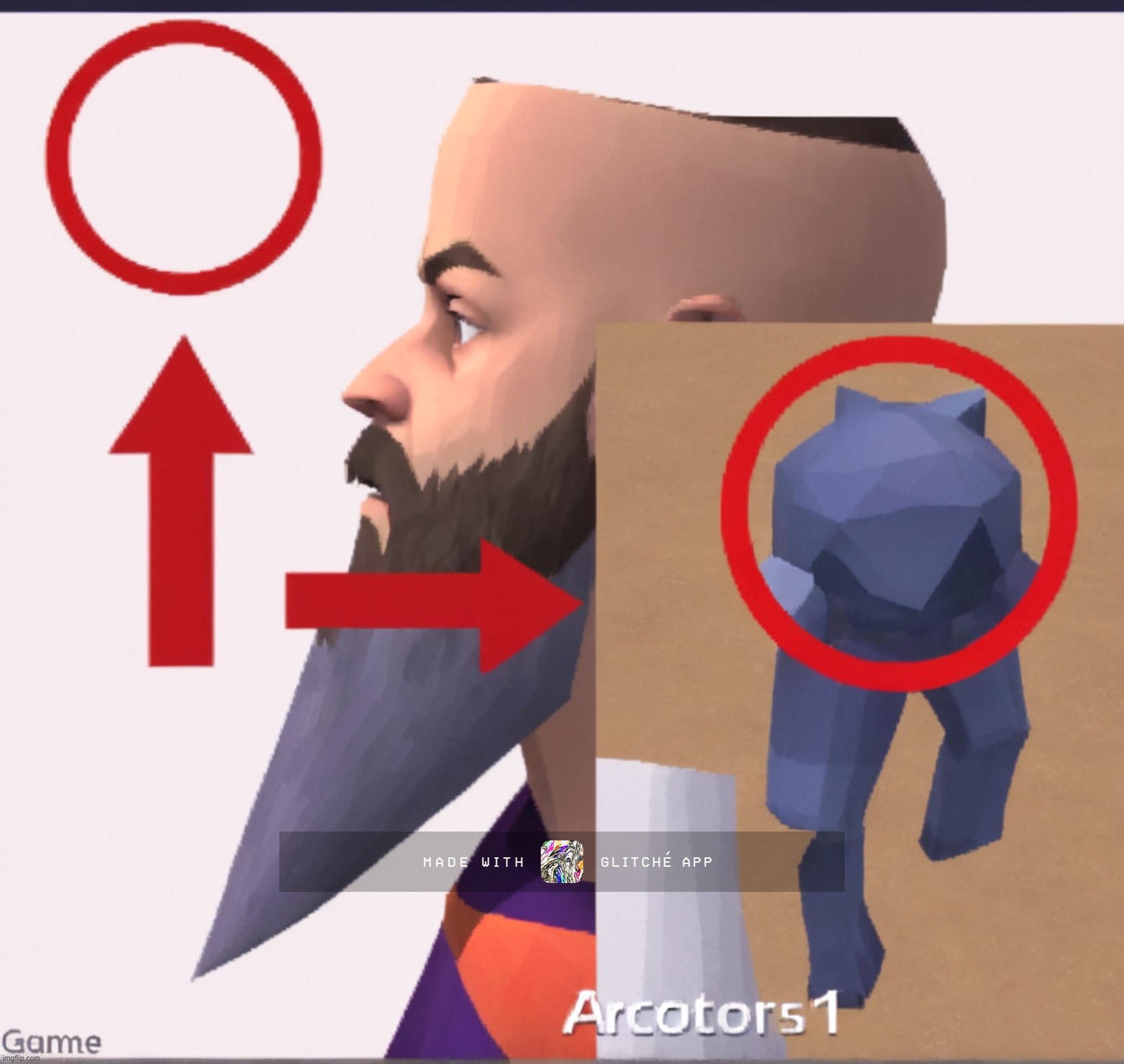 I'm honestly surprised Glitché's PS2 filter kept the arrows and circles ...