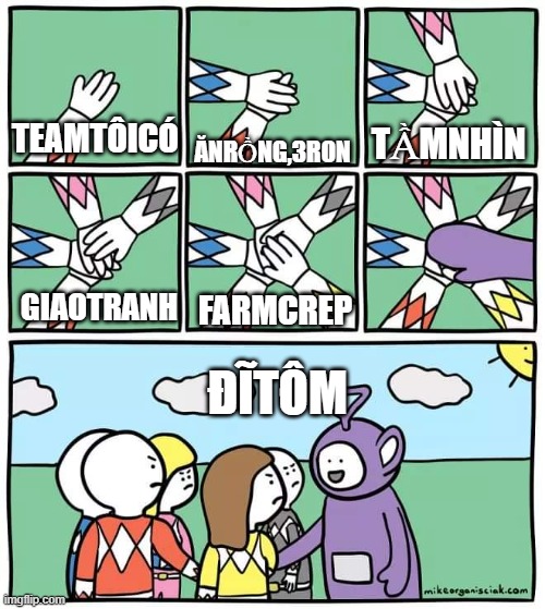 Power Ranger Teletubbies - Imgflip