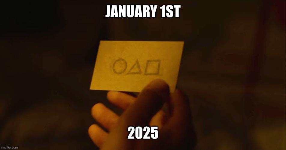 Squid Game invite card - Imgflip