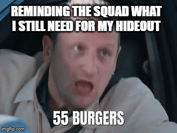 I think you should leave 55 burgers - Imgflip
