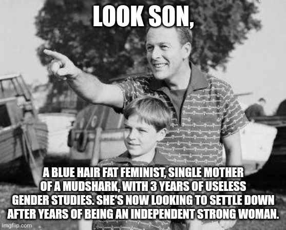 Look Son, A Feminist - Imgflip