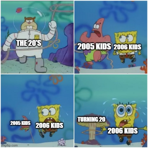 2005 kids are cooked - Imgflip