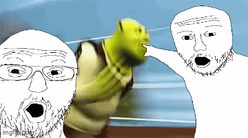Shrek Running - Imgflip
