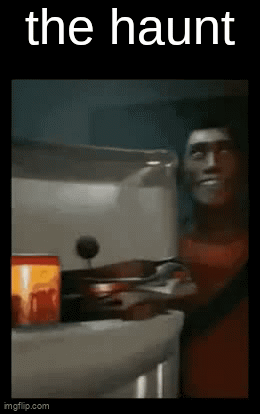 Scout opening the fridge - Imgflip