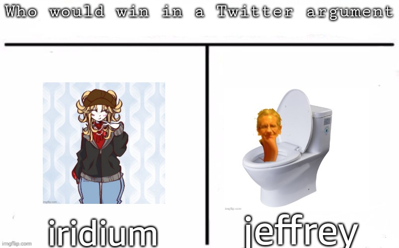 Pitting random mfs against each other - Imgflip